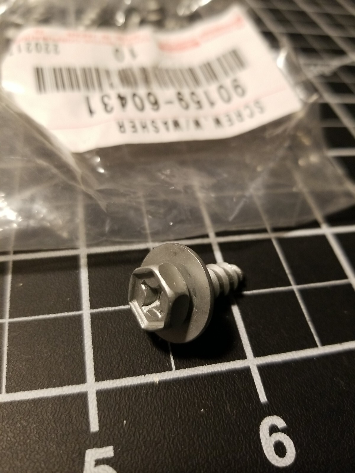 90159-60431 Toyota OEM Genuine SCREW, W/WASHER | eBay