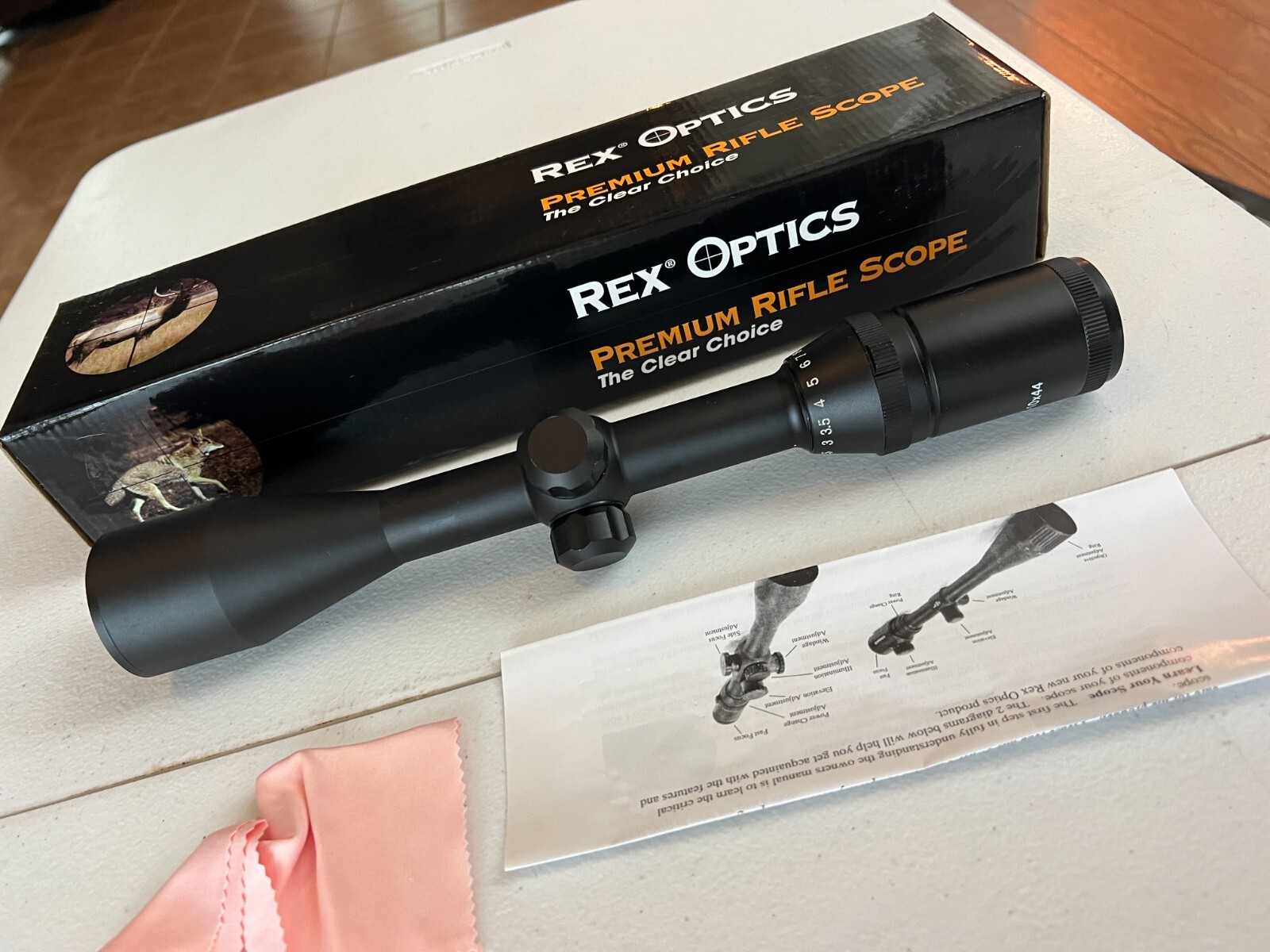 Rex Optics Premium Rifle Scope 2.5-10X44 RX2207 for sale online | eBay