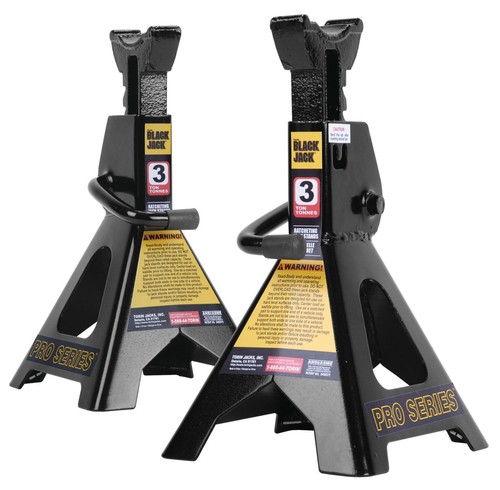 Torin Double Locking 3 Ton Heavy Duty Steel Jack Stands Car Lift, 2 ...