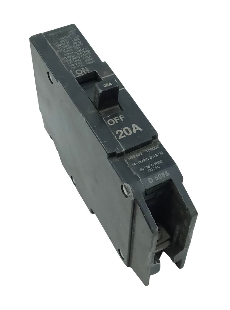 Lot of (5) General Electric TEY120 1 Pole Circuit Breaker 20A 120 ...