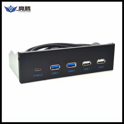 5.25" Optical Drive PC Front Panel Hub For Type-C USB3.0 USB2.0 ...