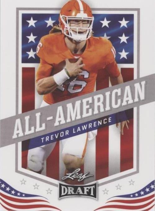 2021 Leaf Draft Trevor Lawrence #50 for sale | eBay