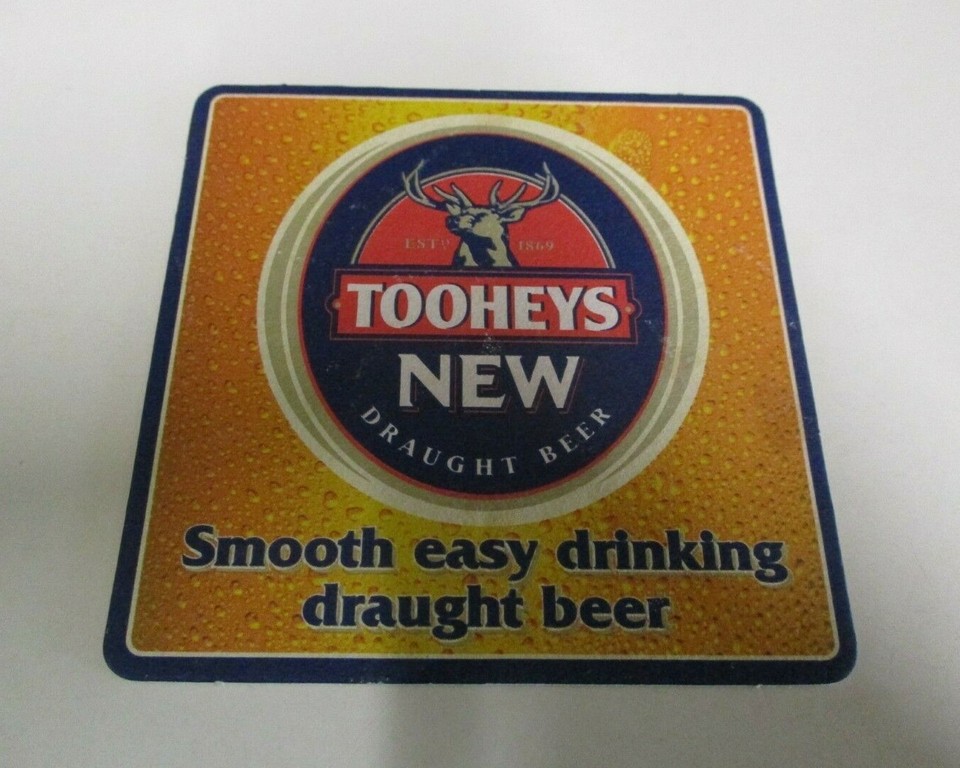 Tooheys Beer - Drink Coasters / Mats - Draught Beer and Blue Label ...