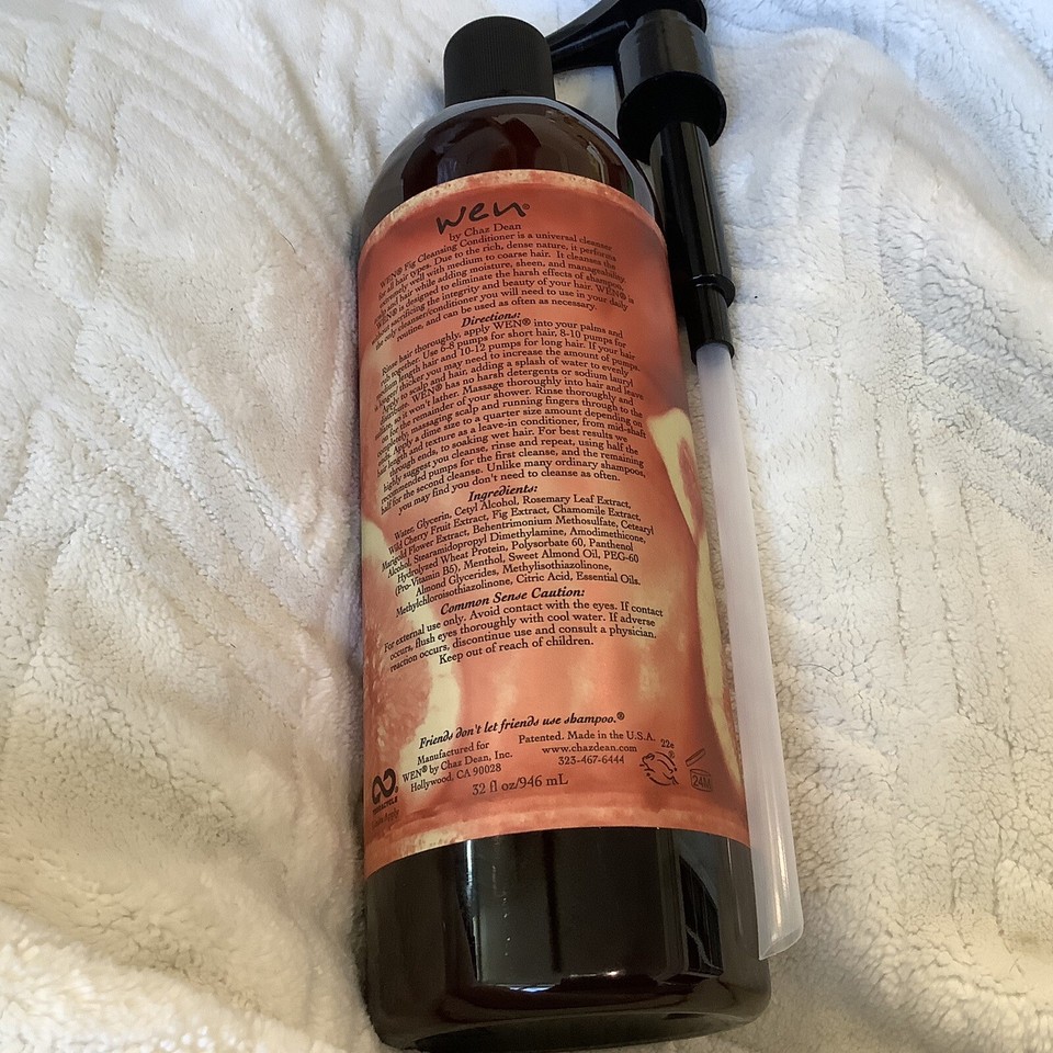 WEN FIG CLEANSING CONDITIONER 32oz SEALED WITH PUMP | eBay