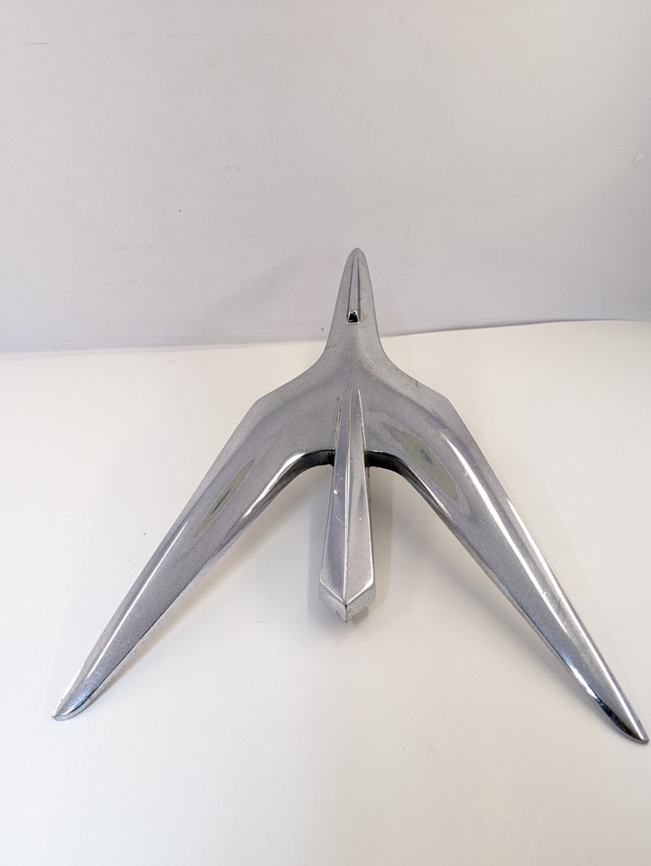 Vintage 1955 Chrysler Mopar Flying Bird Newport Hood Ornament | eBay