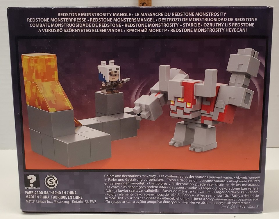 Minecraft Dungeons REDSTONE MONSTROSITY MANGLE Battle Box NEW IN BOX | eBay