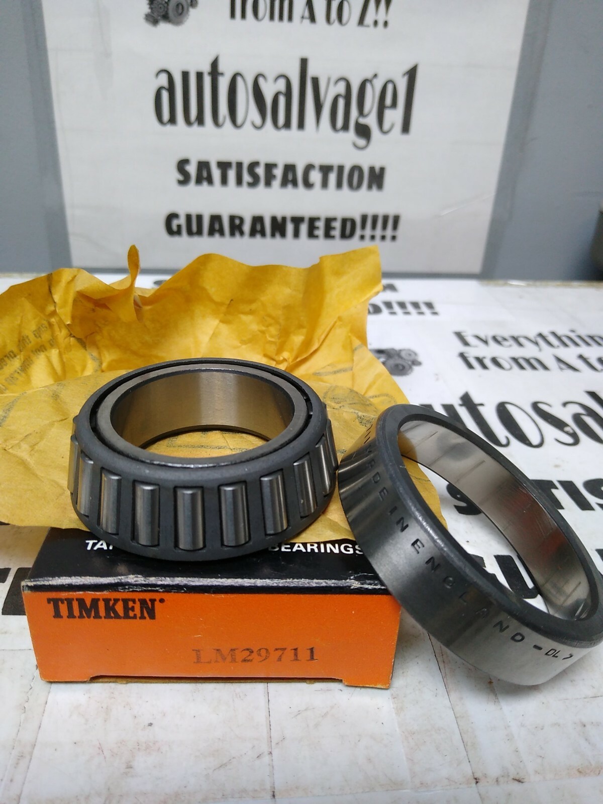 Timken,LM29711 LM29749,Cup & Cone Roller Bearing Set NOS | eBay
