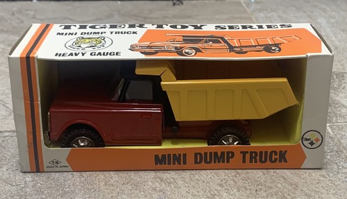 Vintage Mini Tiger Toy Series Dump Truck w/ Original Box Rare ...