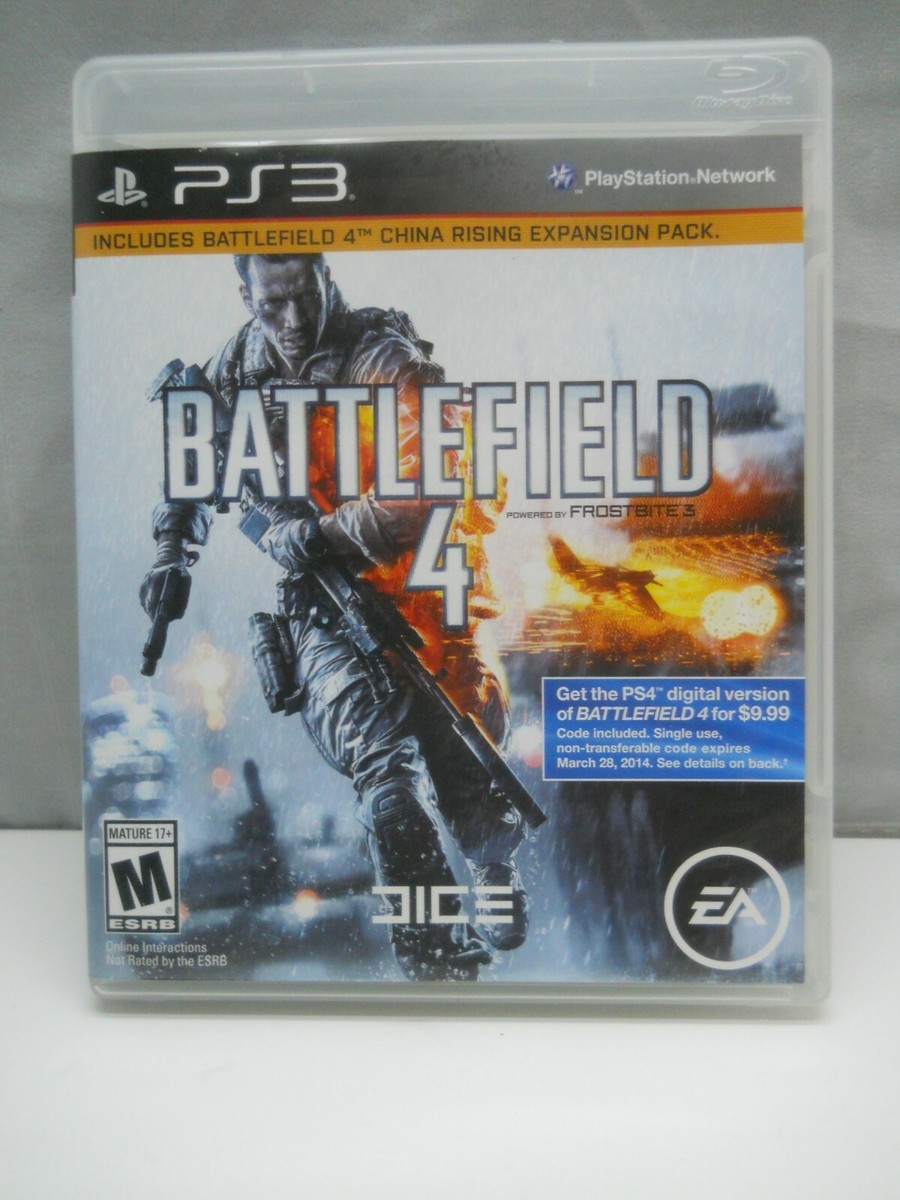 Battlefield 4 Case Back