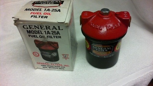 GENERAL 1A-25A FUEL OIL FILTER *New Old Stock* | eBay
