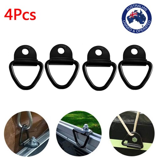 4x Heavy Duty Fixing Point Anchor Lashing Eye Tie Down Loop Large D ...