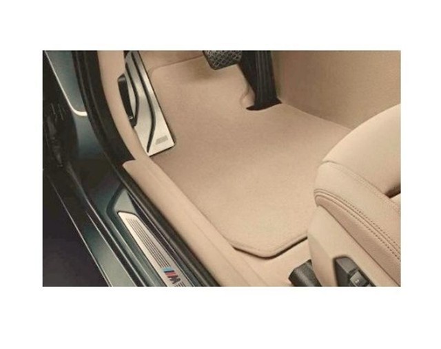 BMW OEM Beige Carpet Floor Mats Set F30 Sedans F31 Wagons Withxdrive ...