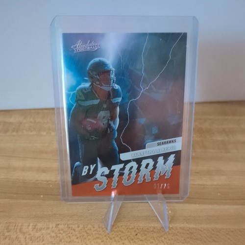 2022 Absolute By Storm Spectrum Orange #14 Kenneth Walker III /75 | eBay