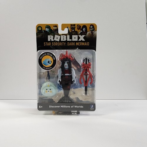 ROBLOX Collection Star Sorority: Dark Mermaid Figure w/ Exclusive ...