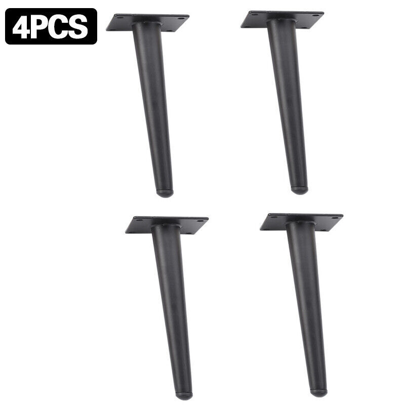 4PCS 10-30cm Oblique Metal Table Legs Feet For Bed Stools Sofa Chair ...