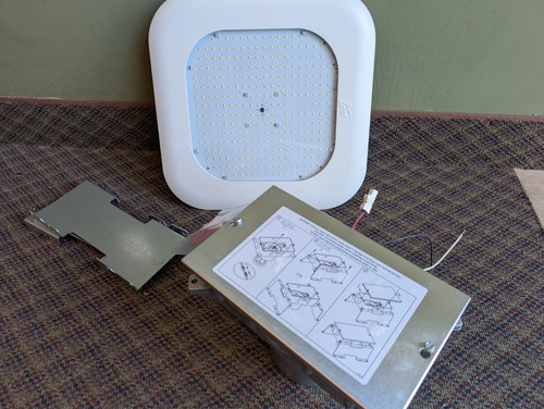 LSI Industries 623921R2 Canopy LED CRUS SC LED HO 50 UE WHT for Service ...