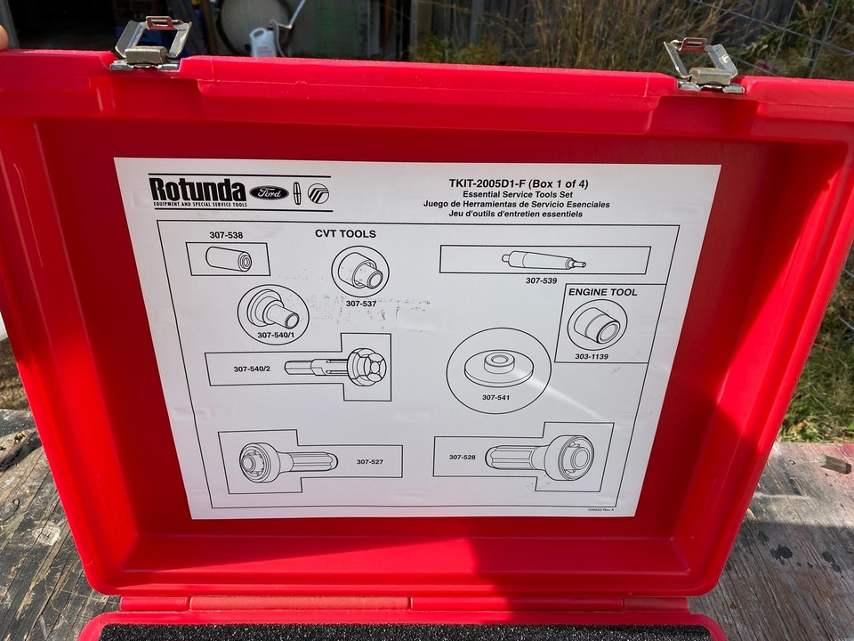 Rotunda Essential Service Tools set TKIT-2005D1-F Box 1 of 4 | eBay