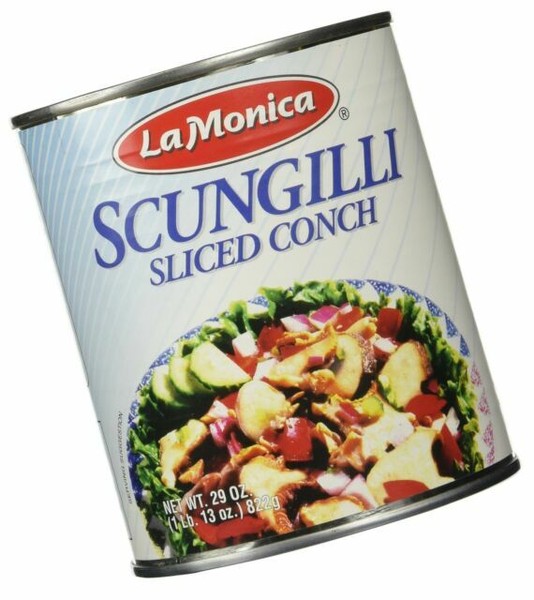 3 Cans LaMonica Scungilli Sliced Conch - 29oz Each Very Fresh for sale ...