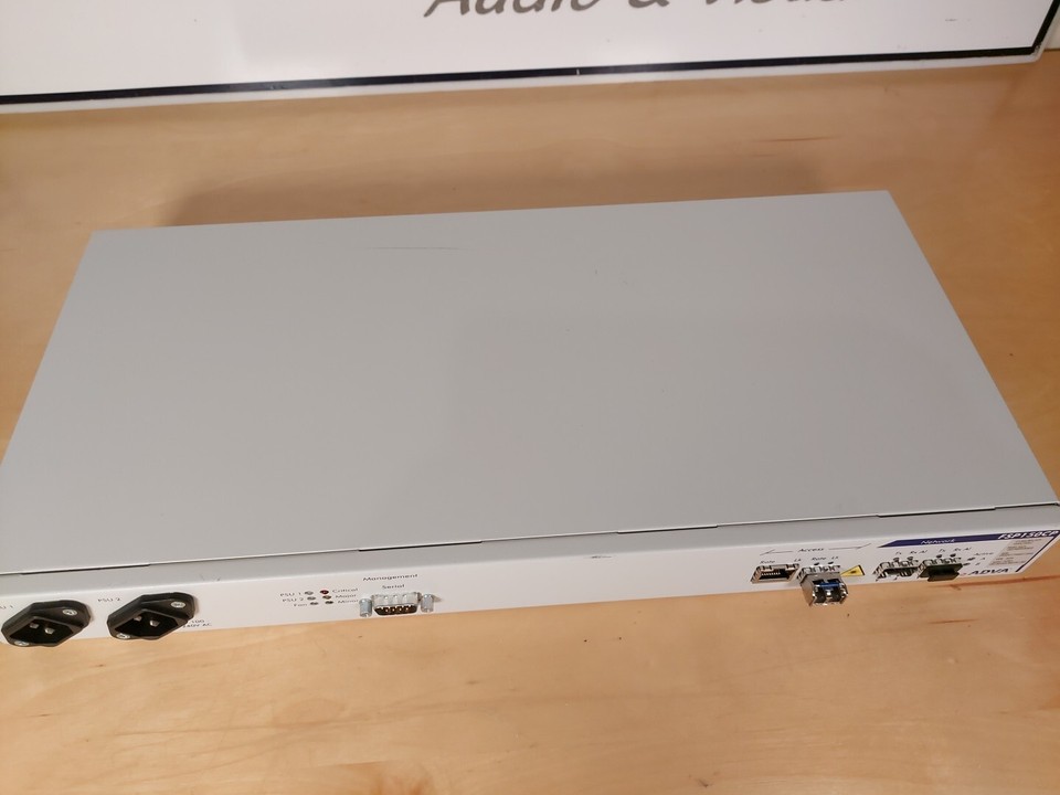 ADVA FSP150CP F150/BT/CP Gigabit Network Rackmount Fibre Optic Access ...