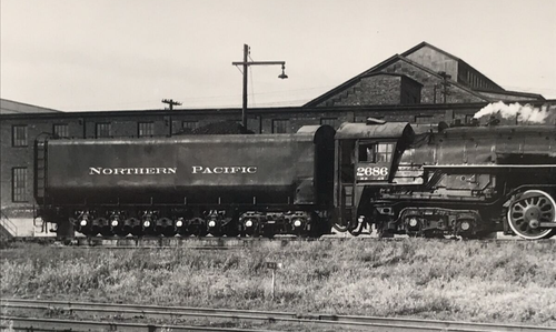 Northern Pacific Railway Railroad NP #2686 4-8-4 Baldwin Locomotive ...