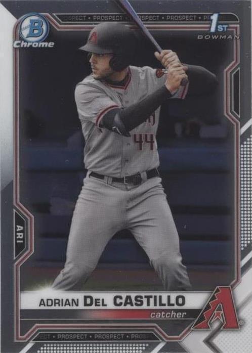 2021 Bowman Draft - Chrome Adrian Del Castillo #BDC-108 (RC) for sale ...