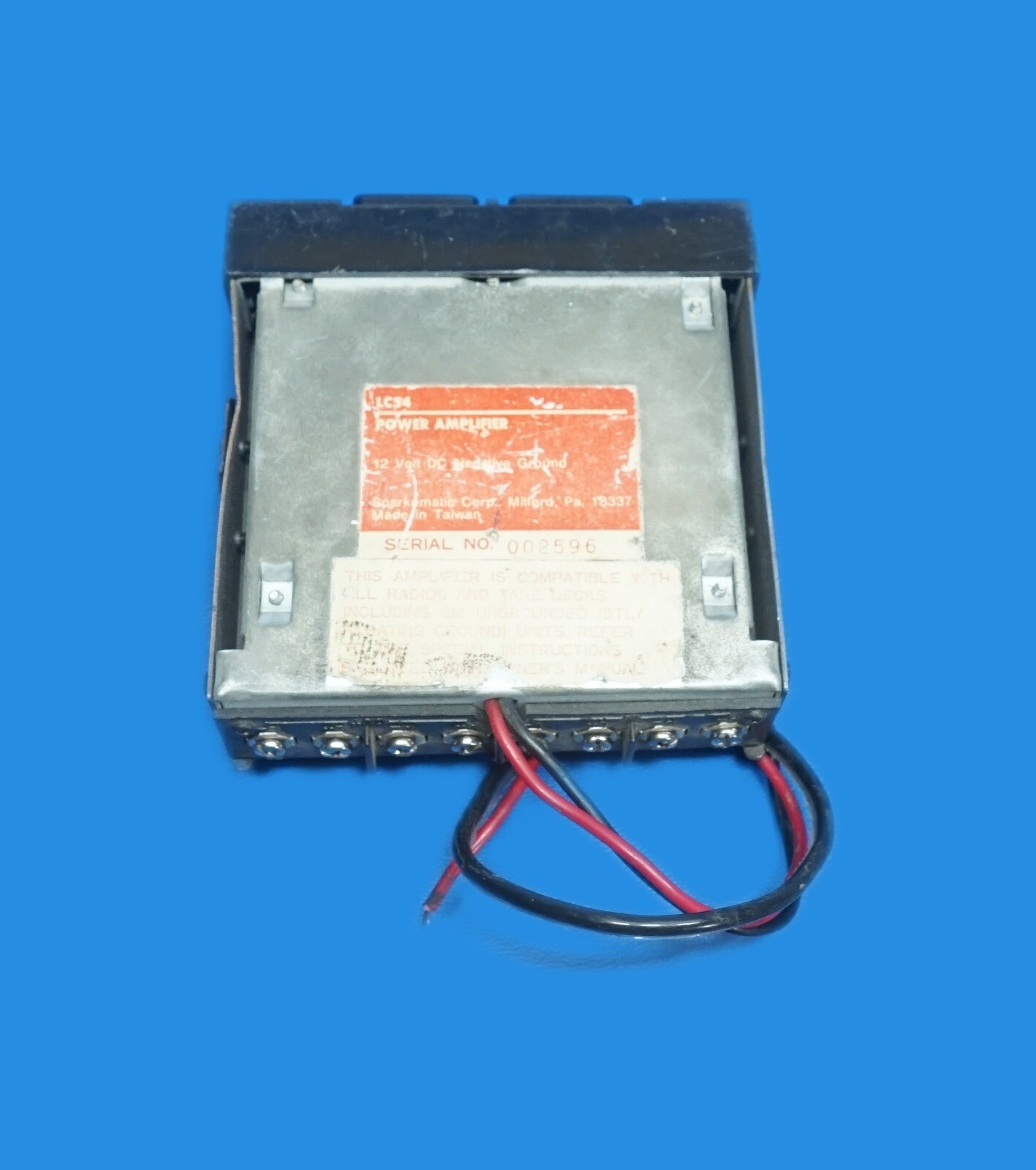Sparkomatic LC54 power amplifier | eBay