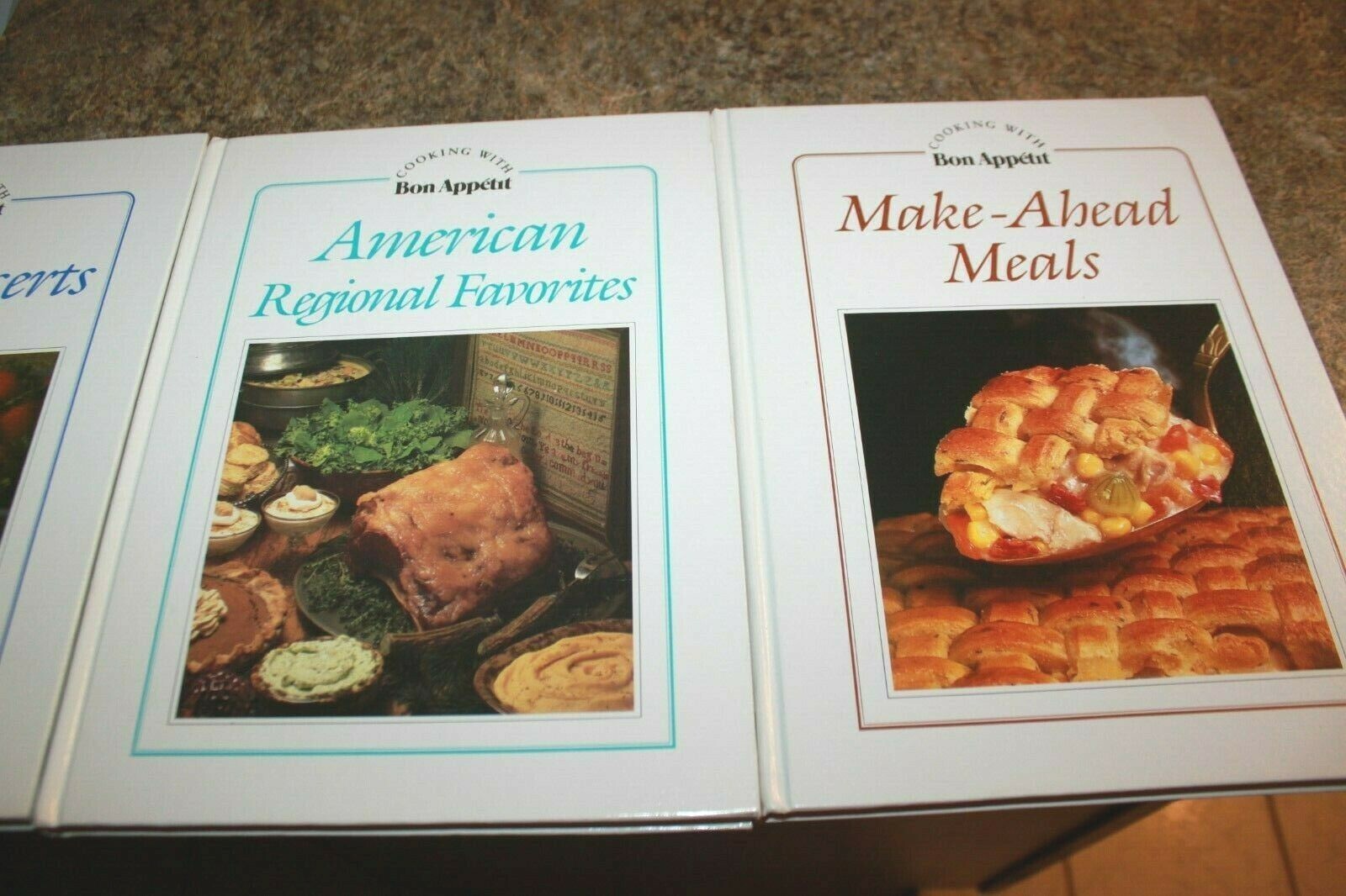 SET OF 16 COOKING WITH BON APPETIT RECIPE COOKBOOKS - KNAPP PRESS 1980s ...
