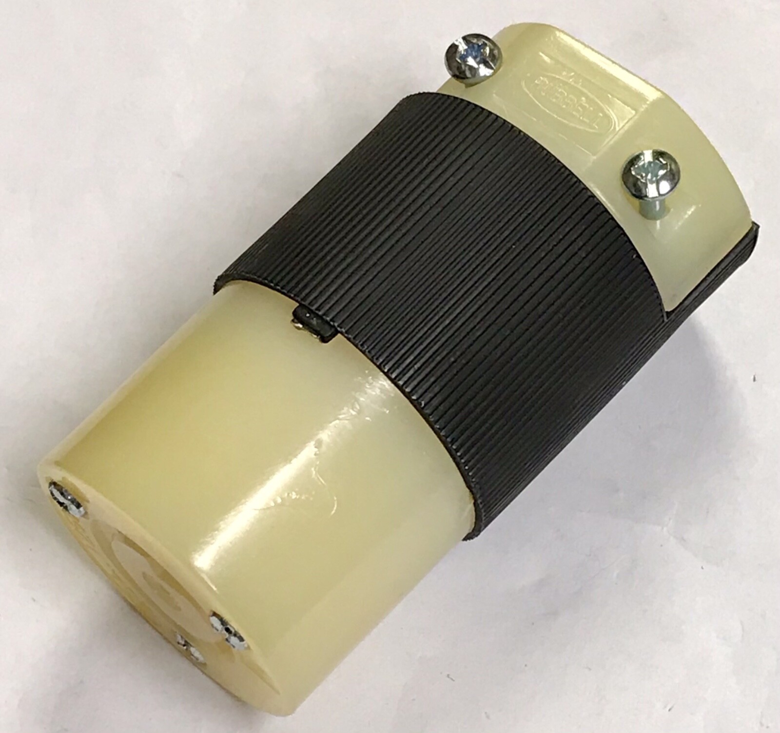 HUBBELL 2313 Insulgrip Twist Lock Connector Body 2 Pole 3 Wire 20 AMP ...