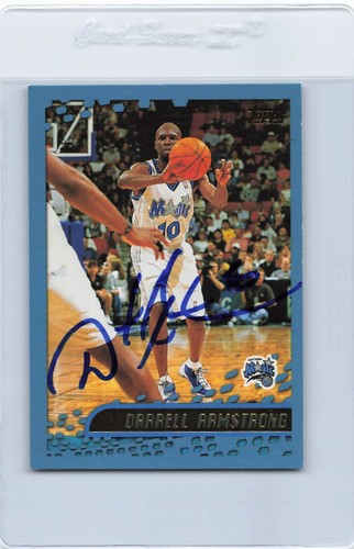 2001/02 Topps #167 Darrell Armstrong Magic Signed Auto *H9209 | eBay