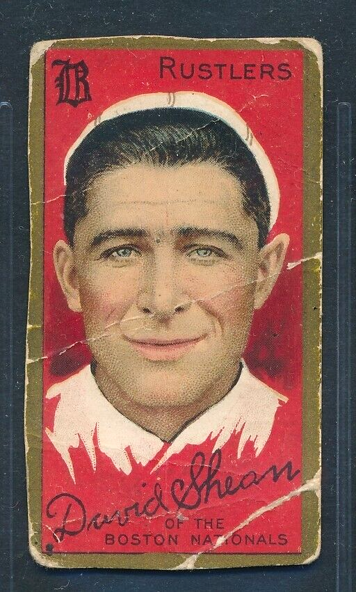 1911 T205 Sovereign: DAVID SHEAN Boston Rustlers ~ Poor (trim) | eBay