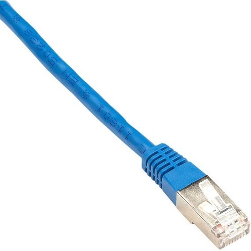 Black Box Cat6 250-MHz Shielded, Stranded Cable SSTP [PIMF], PVC, Blue ...