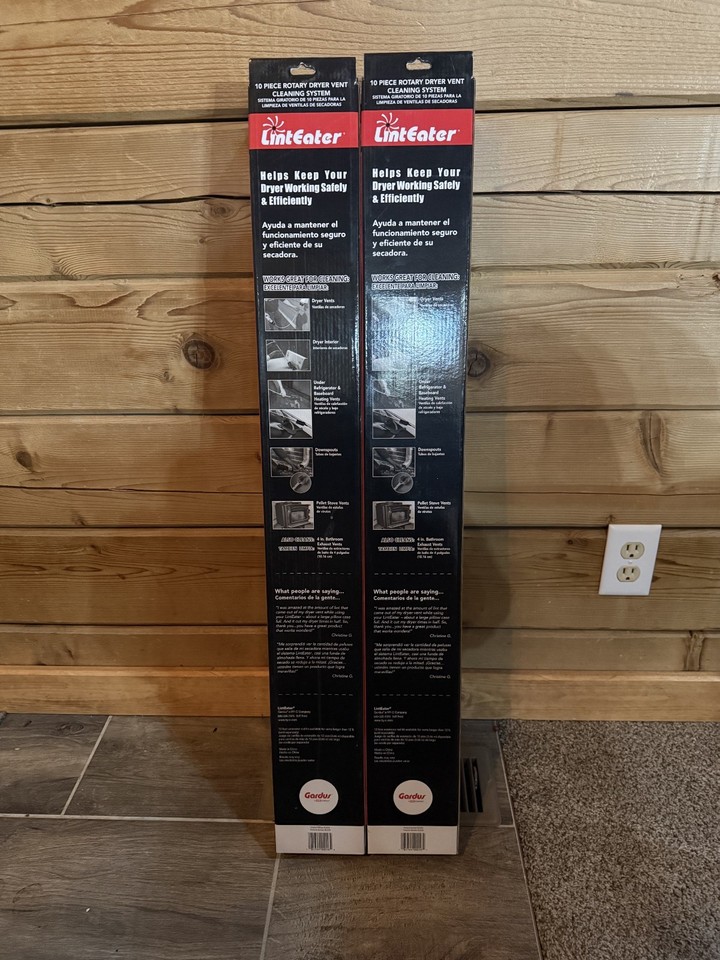 Gardus RLE202 LintEater Rotary Dryer Vent Cleaning System 809387614219 ...