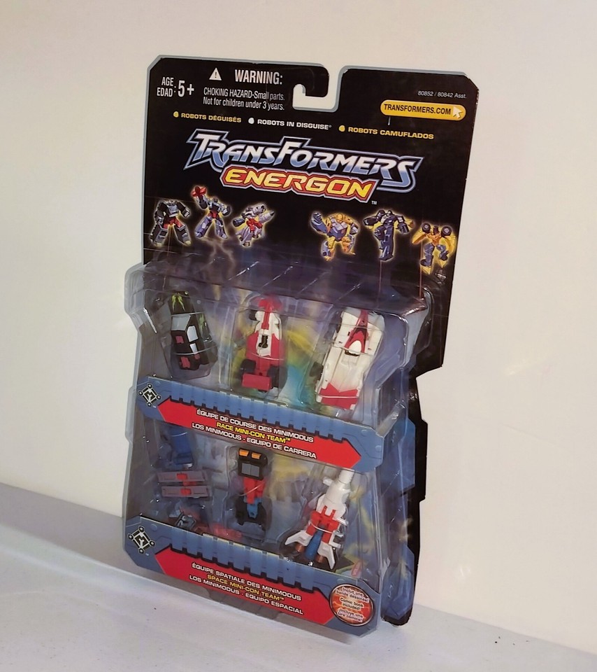Transformers Energon Race Mini-Con Team & Space Mini-Con Team SEALED ...