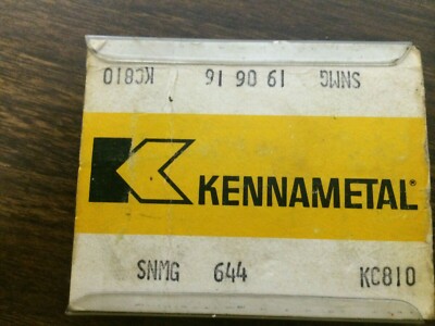 5 pcs KENNAMETAL SNMG 644 KC810 SNMG 19 06 16 CARBIDE INSERTS | eBay