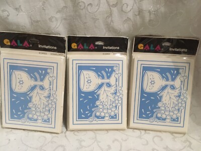 Jewish Simcha Celebration Invitations NEW 3 packs of 8 cards and ...