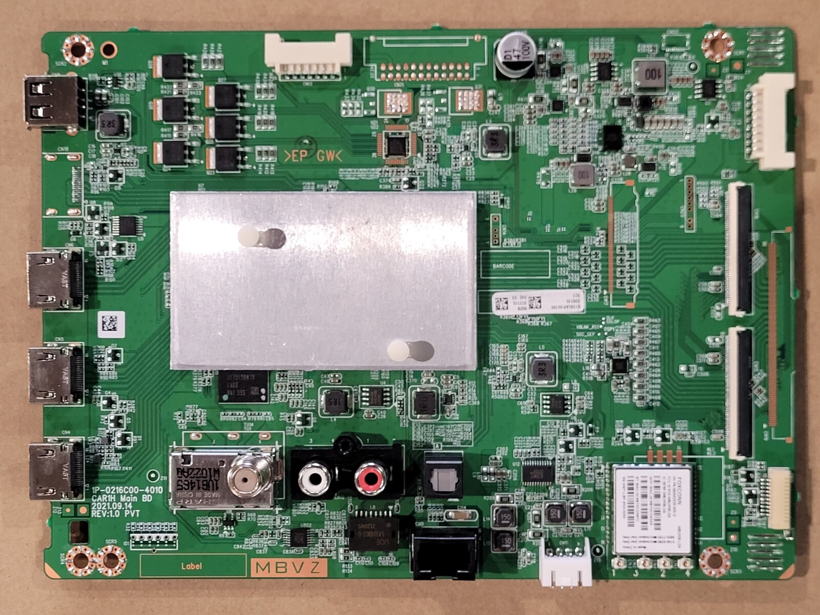 70" main 0170CAR1H100 VIZIO V705M-K03 MAIN BOARD Y8390834 V705MK03 ...