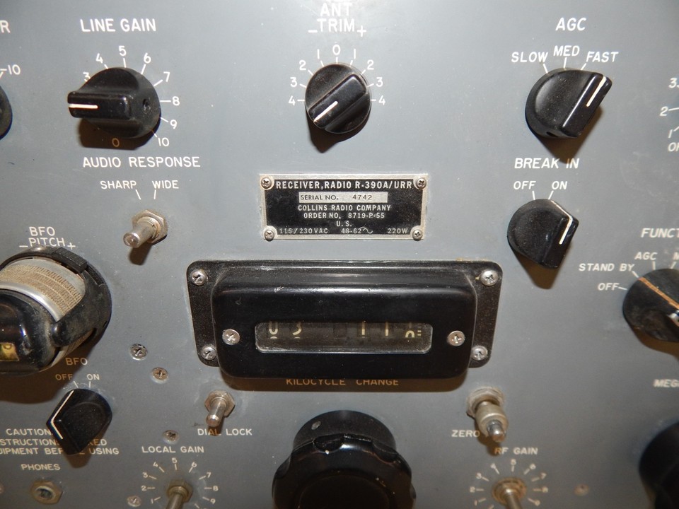 *TC* COLLINS R-390A/URR R390A HF Communication Receiver (WCR66) | eBay