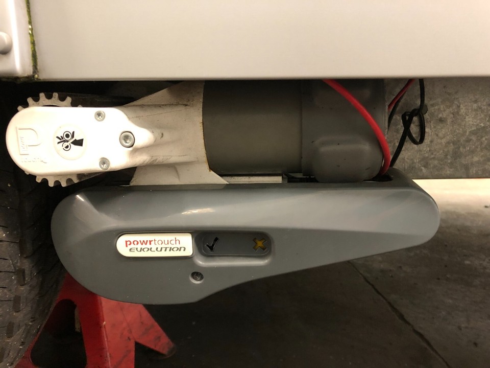 Powrtouch Evolution Evo AUTO Caravan Motor Mover Grey Plastic Cover ...