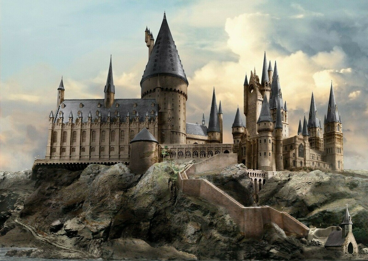 The Real Hogwarts Castle Drawing