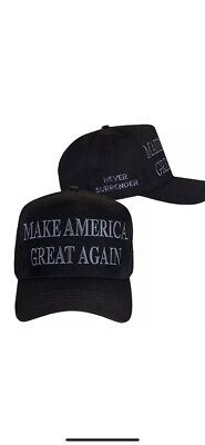 NEW! Donald Trump Cali-Fame Hat Never Surrender Black Limited Edition ...