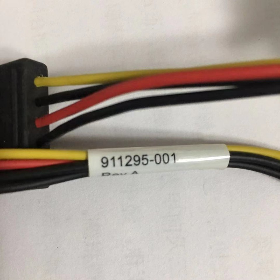 911296-001 HDD/ODD Power Cable 4-Pin to 3*SATA For HP ProDesk 600 680 ...