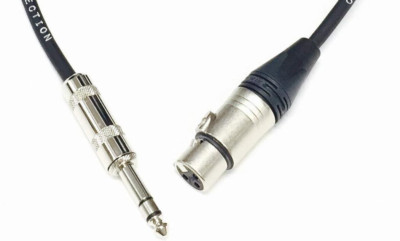 30' - 100FT Mogami 2552 Neutrik XLR-F to 1/4 stereo Patch Microphone ...