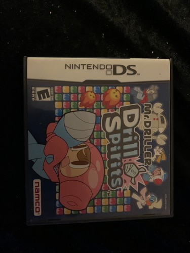 Mr. Driller Drill Spirits Nintendo DS game with booklet & case | eBay