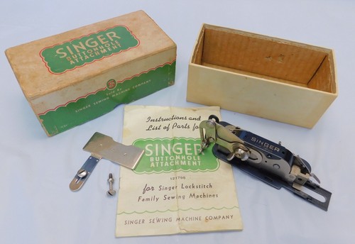 Singer Buttonholer Simanco #121795 For Vintage Low Shank Sewing ...