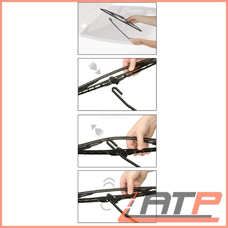 BOSCH TWIN WIPER BLADE SET FRONT + REAR FOR CHRYSLER PT CRUISER | eBay UK