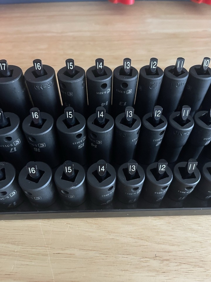 Capri 3/8” Metric Shallow Mid Deep 6pt Impact Sockets 6mm-20mm Brand ...
