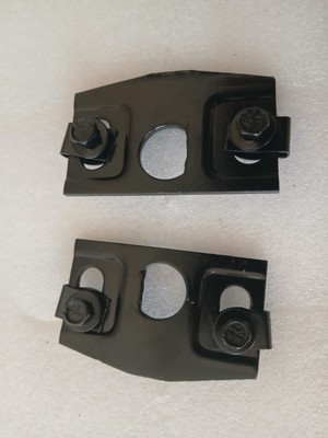 Mustang Mach 1 Hood Pin Catch Brackets 1970 - 1973 - | eBay