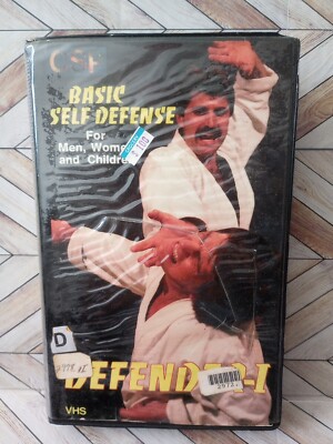 Defender-1 VHS Basic Self Defense Mijailovic Cine Sports Karate | eBay