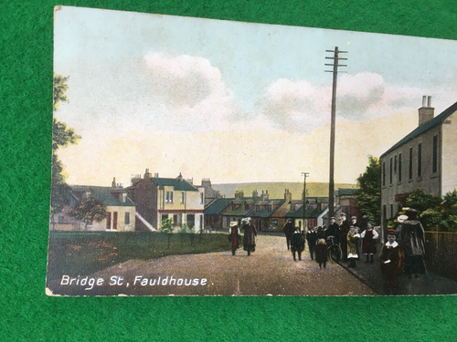 FAULDHOUSE CLEAN POSTALLY USED WEST LOTHIAN POSTCARD / | eBay UK
