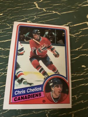 1984 O-Pee -Chee Chris Chelios Rookie Card | eBay
